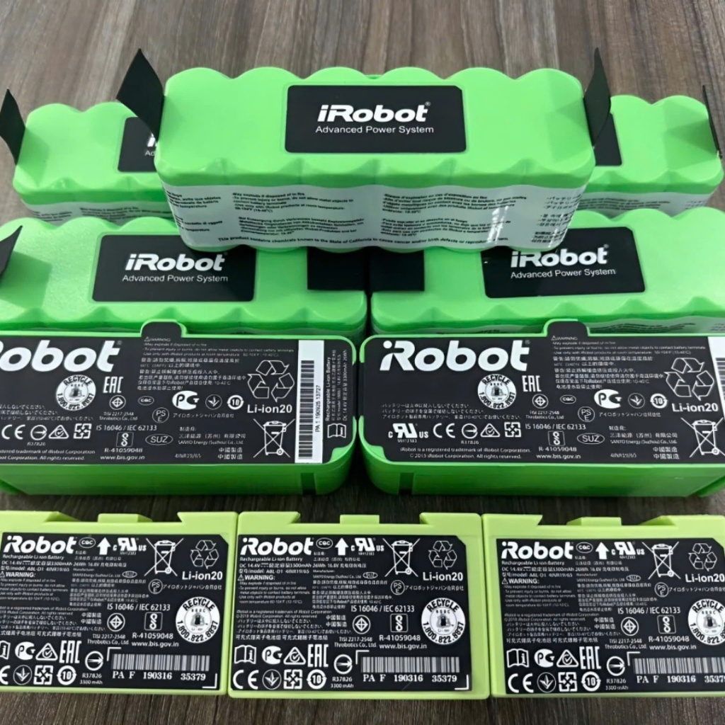 Pin irobot Roomba Chính Hãng E5 E6 I3+ I7+ J7+ 500 600 700 800 900 s9 ...