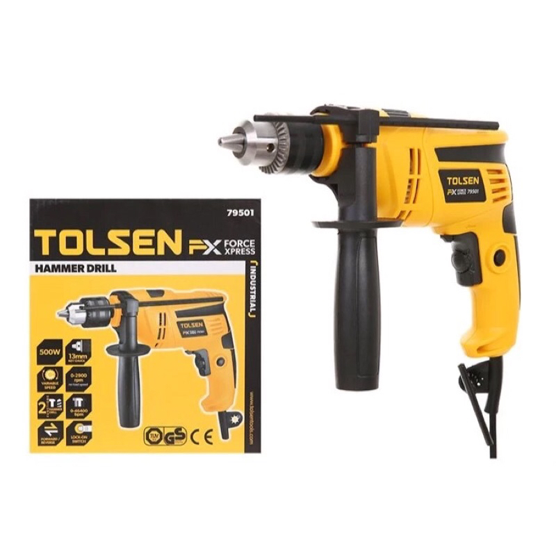 Máy khoan bê tông Tolsen 13mm 79498 650W | Shopee Việt Nam