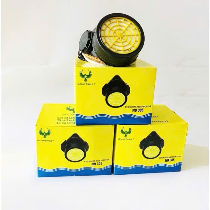 Mặt nạ phòng đ ộ.c phun thuốc sâu Green Eagle BB305 phòng dịch | Shopee ...