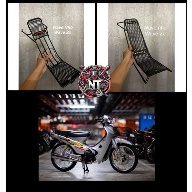 Baga lưới thái gắn cho xe Wave nhỏ 100 wave zx NT | Shopee Việt Nam