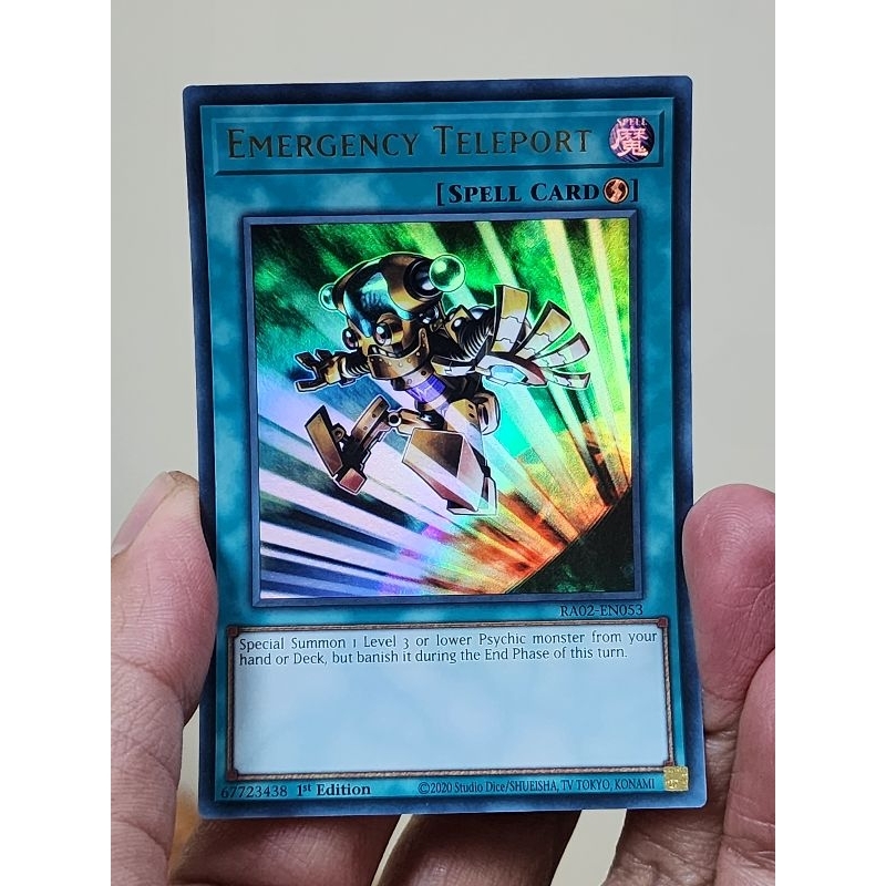 Thẻ bài Yugioh Emergency Teleport | Shopee Việt Nam