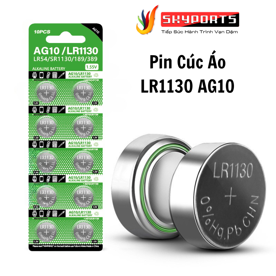 Pin LR1130 AG10 1.5v Pin sử dụng Cho Máy tính, Đèn, Đồng hồ, Đồ chơi trẻ em | Shopee Việt Nam