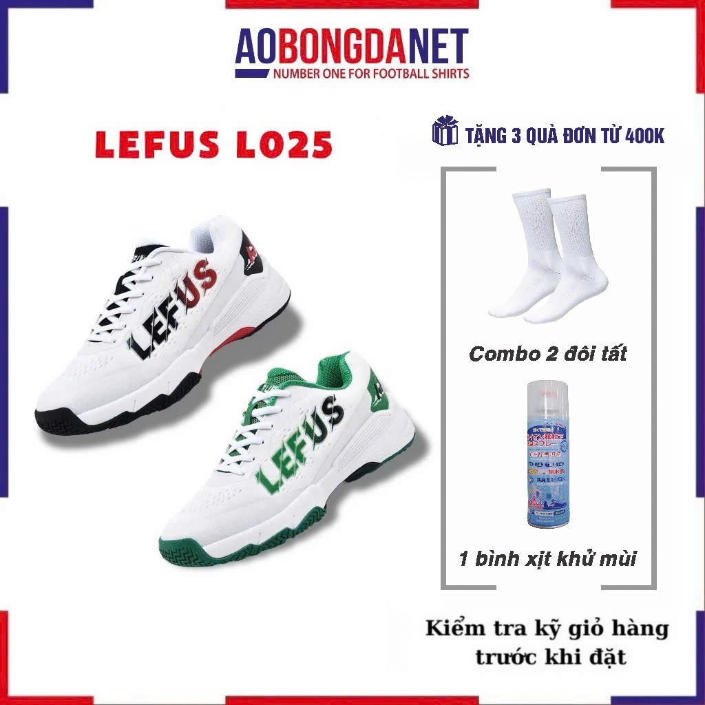 Giày Pickleball Lefus L025 Chính Hãng, Giày Cầu Lông Đế Phylon Chống Sốc Và Có Độ Đàn Hồi Cao ...