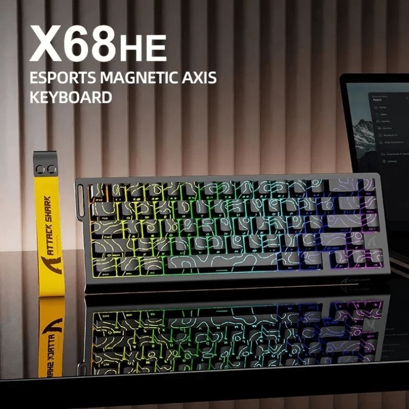 Bàn Phím Gaming Attack Shark X68 HE RGB | Rapid Trigger | Shopee Việt Nam