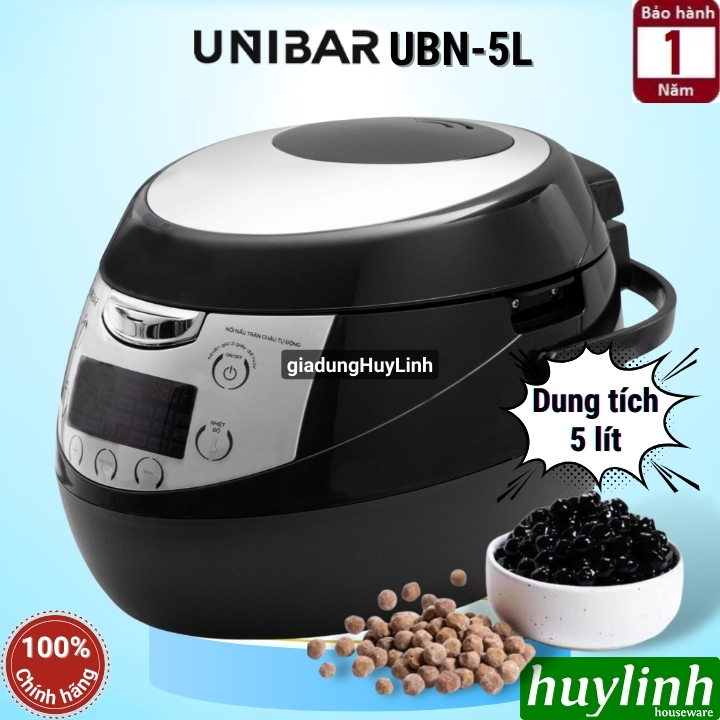 Nồi nấu trân châu tự động đa năng Unibar UBN-5L - 5 lít - Điều khiển ...