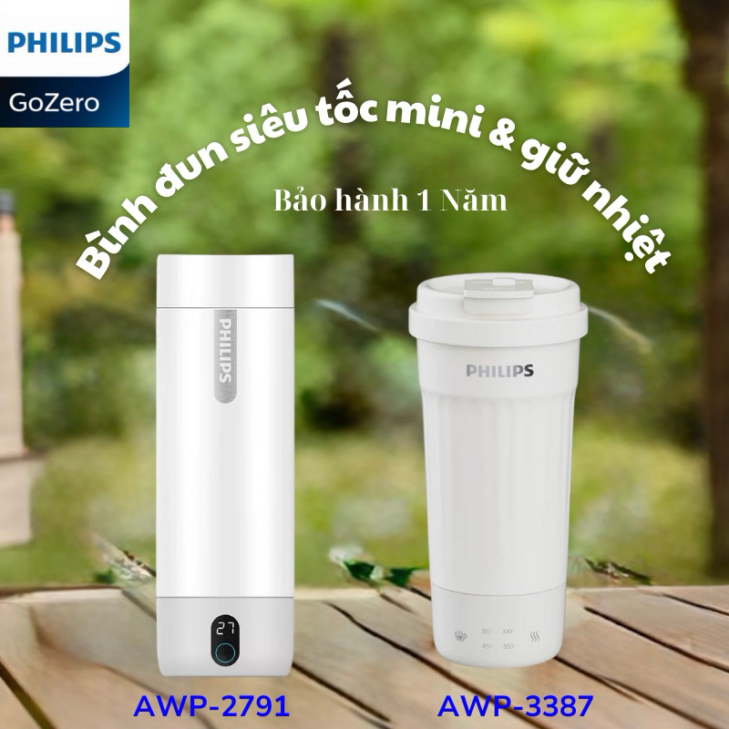 Bình đun nước Philips di động Philip AWP-2768 - 2791 - BH 1 Năm | Shopee Việt Nam