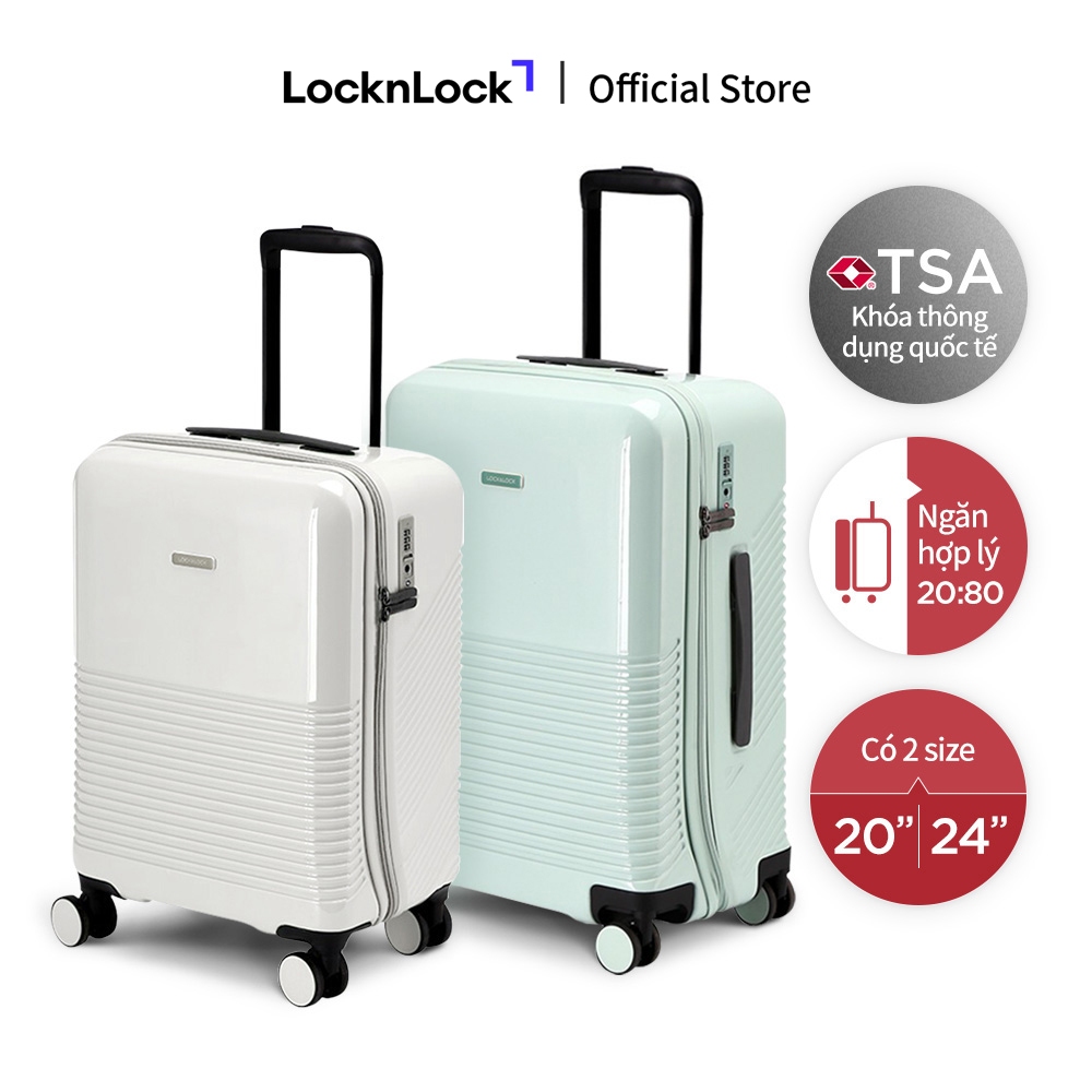 Vali du lịch Unbalance Travel Zone Lock&Lock - ABS, 20 inch và 24 inch ...
