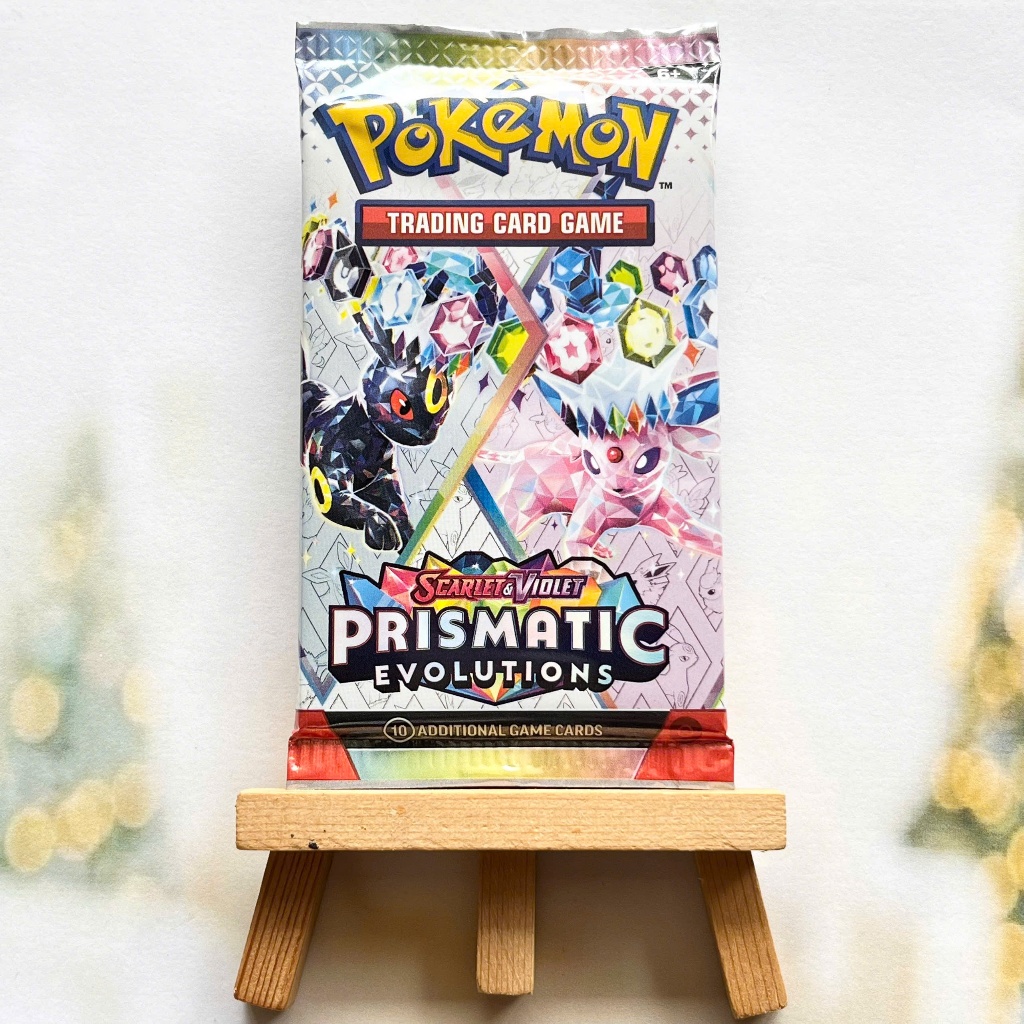 Gói bài Prismatic Evolutions Booster Pack tiếng Anh - Túi thẻ Series ...