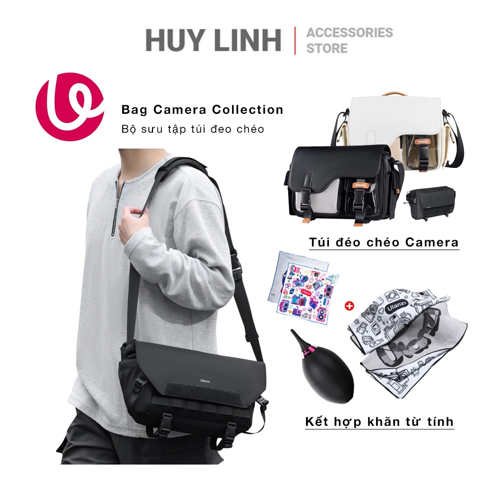 Túi đeo chéo đựng phụ kiện máy ảnh Ulanzi BC08 dung tích 9L chính hãng | Shopee Việt Nam