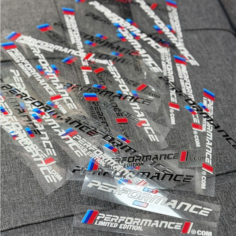 CẶP TEM LOGO STICKER PERFORMANCE UV, CÓ LỘT SEAL ĐƯƠC | Shopee Việt Nam