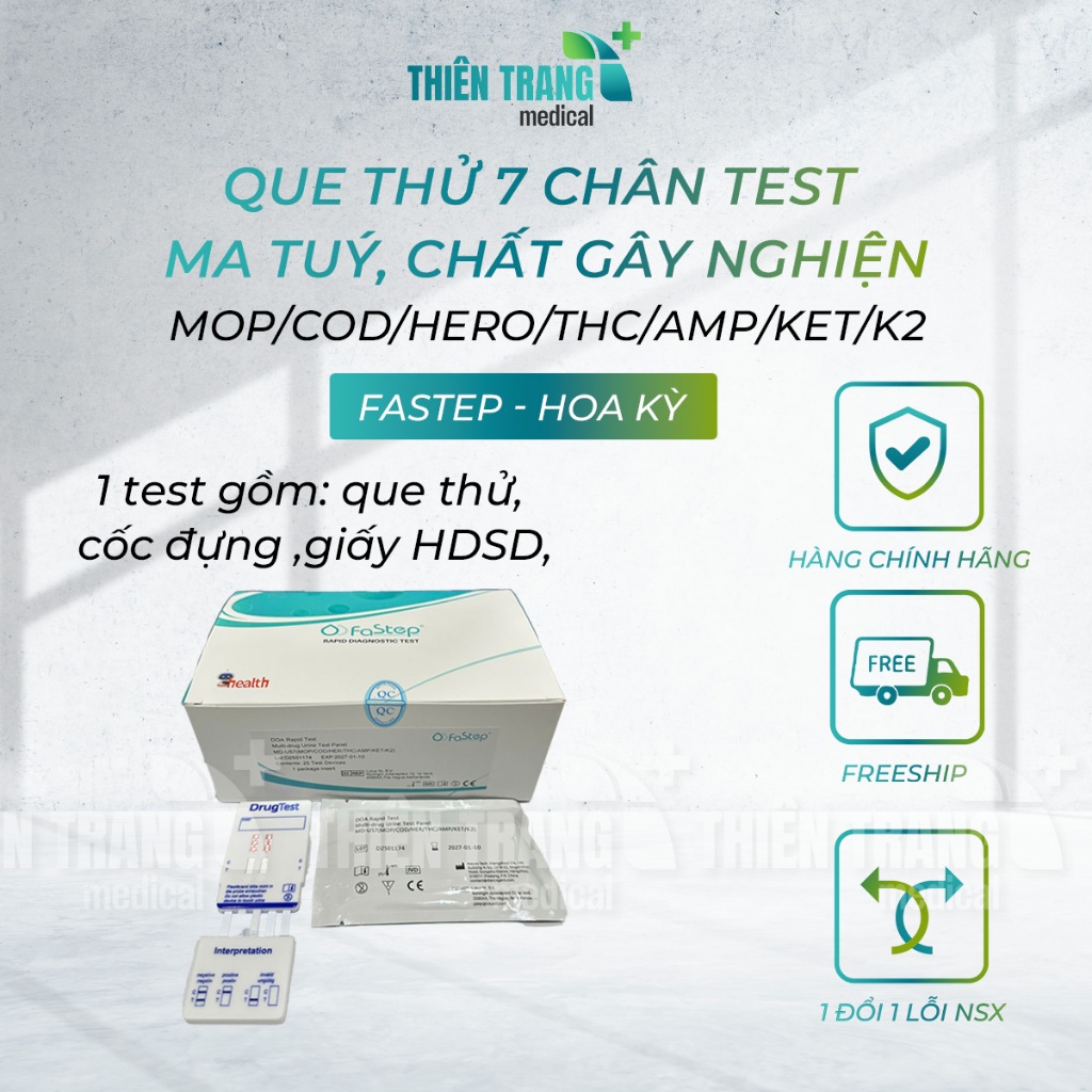 [Che tên giao hoả tốc] - Que thử ma túy tổng hợp 7 chân – Multi Drug 7 ...