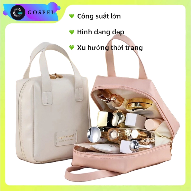 💕Shell Shape Túi xách mỹ phẩm,Túi xách tay công suất lớn,Đi du lịch ra ...