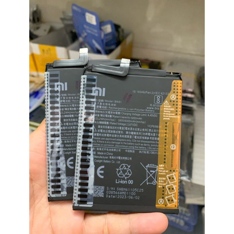 Pin Poco X3/X3 Pro/X3 NFC Zin New Dung Lượng Cao 6000mAh Mã BN61 ...