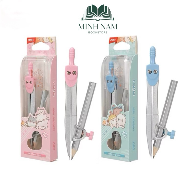 Compa Deli EH601 Chì gỗ Miyou -Minh Nam Bookstore | Shopee Việt Nam