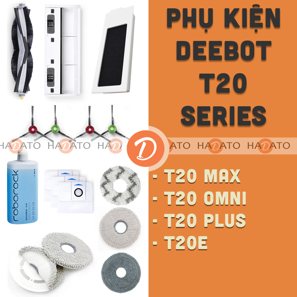 Phụ kiện cho robot hút bụi T20 Omni T20E T20 Pro T20 Pro Plus T20 Max T20 Max Plus[D] # | Shopee ...