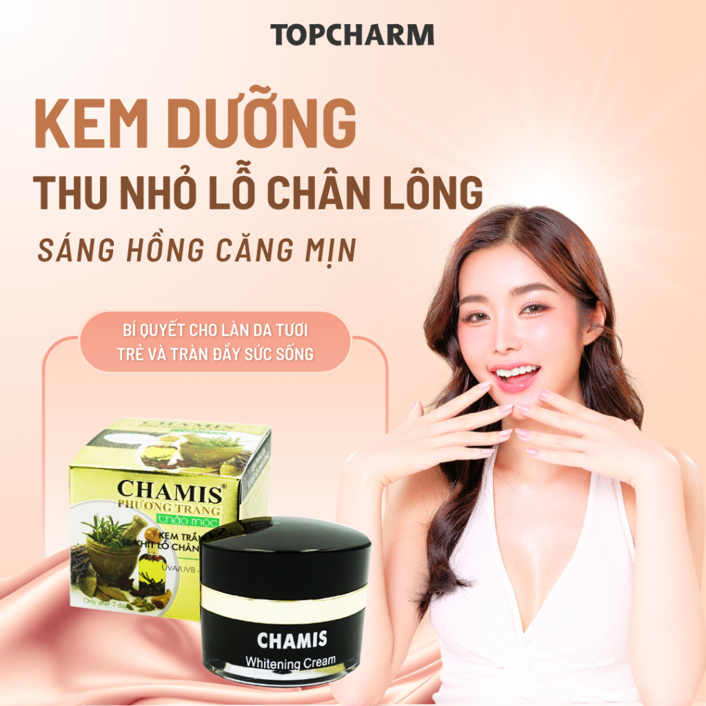 Kem dưỡng ẩm CHAMIS giúp da căng bóng, thu nhỏ lỗ chân lông 10gr ...