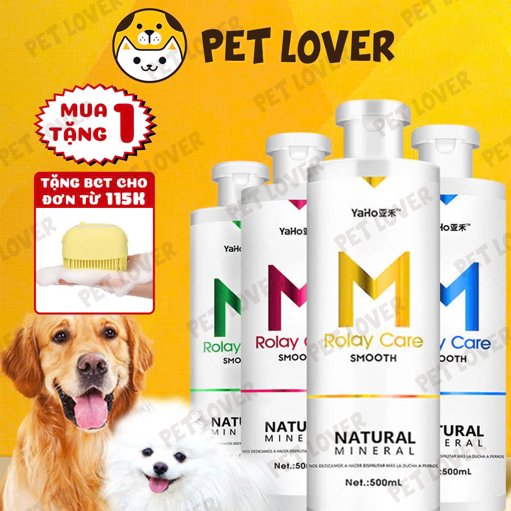 Sữa tắm cho chó mèo, hương nước hoa, khử mùi thơm lâu, sữa tắm Yaho M ...