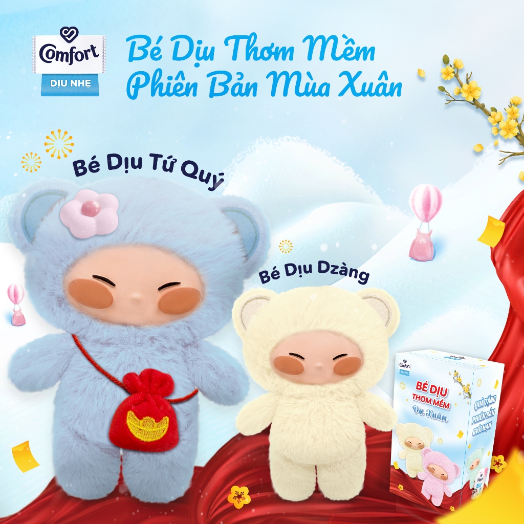 [HC Gift] Blind box Comfort Bé dịu thơm mềm du xuân (mẫu ngẫu nhiên ...
