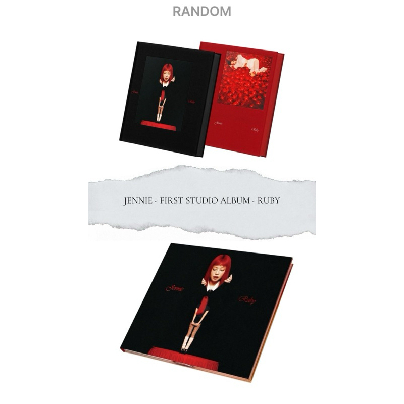 Bộ ảnh BLACKPINK JENNIE - FIRST STUDIO ALBUM - RUBY - có kèm pob ...