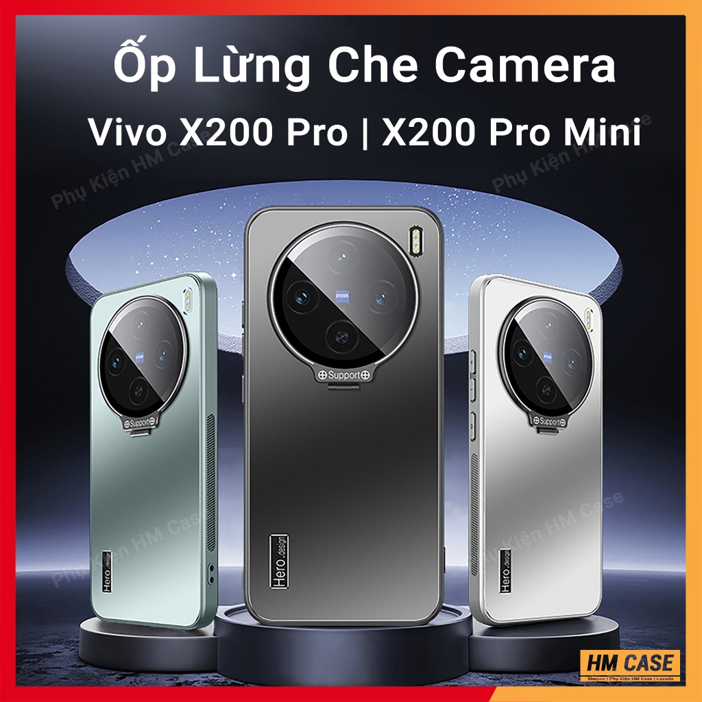 Ốp Lưng Nhám Bảo Vệ Camera Vivo X200 Ultra X200 Pro Mini X200 Pro X100S ...