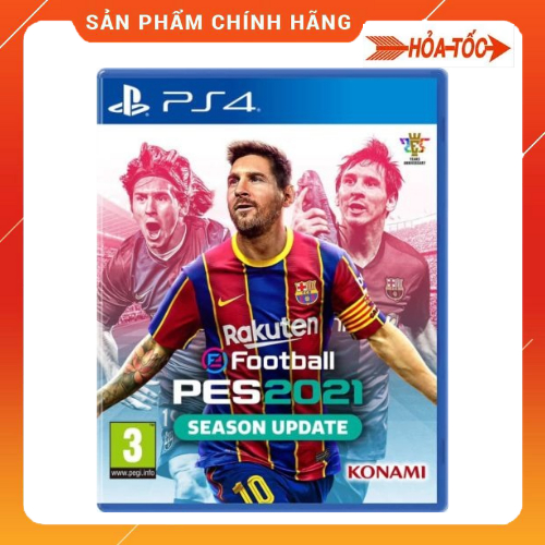 Đĩa game Ps4 Pes 2021 Season Updated, Playstation 4 disc - Nhat6 ...