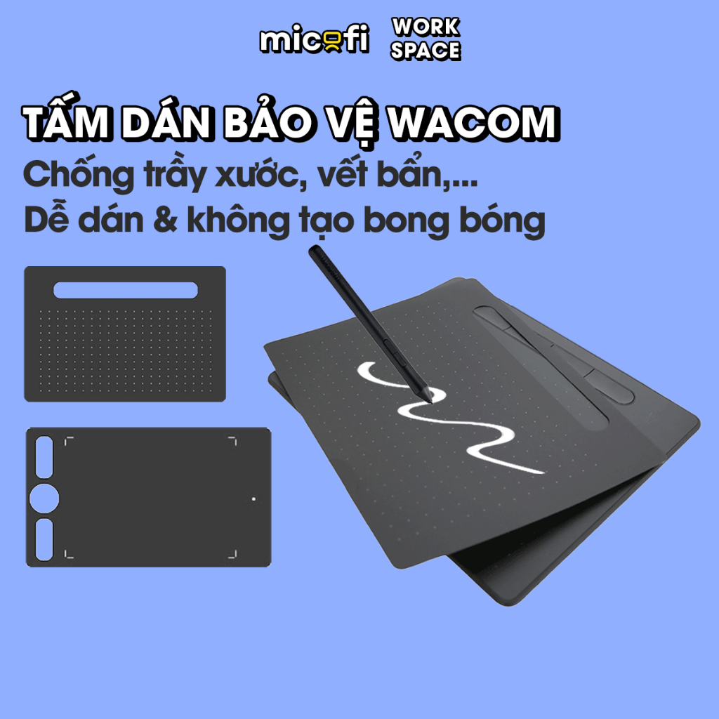 Miếng Dán Micofi Paperlike Bảng Vẽ Wacom, Dán Bảo Vệ Màn Hình Đồ Hoạ ...