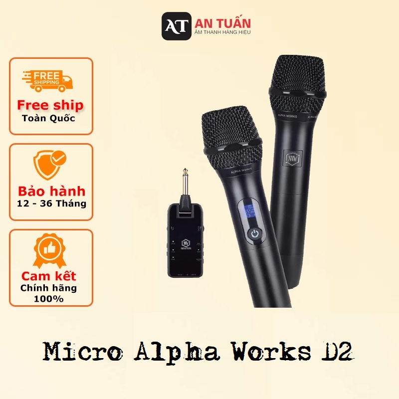 Micro Alpha Works D2, sử dụng cho tất cả các dòng loa có cổng 6.5ly ...