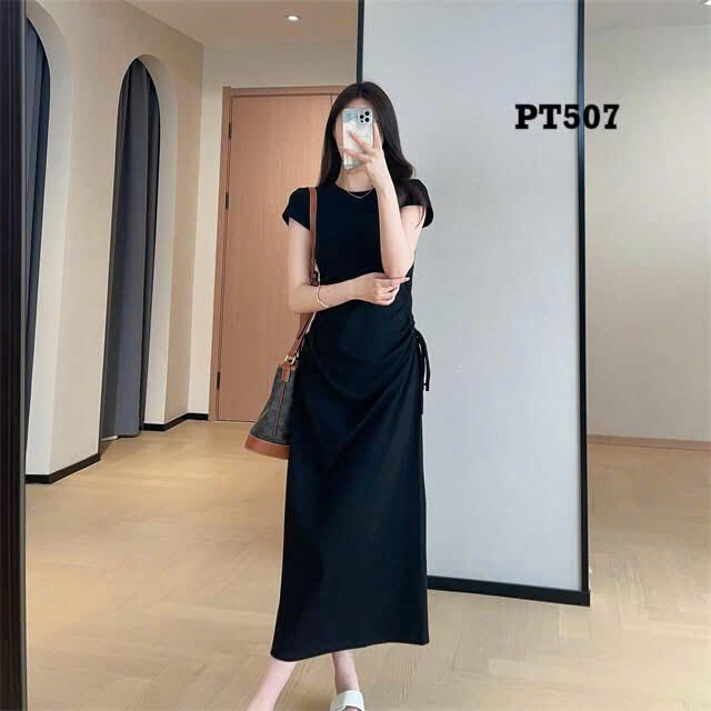 Váy bầu đầm bầu body xinh xắn chất thun tôn dáng, gọn gàng cho bầu [ĐẦM ...