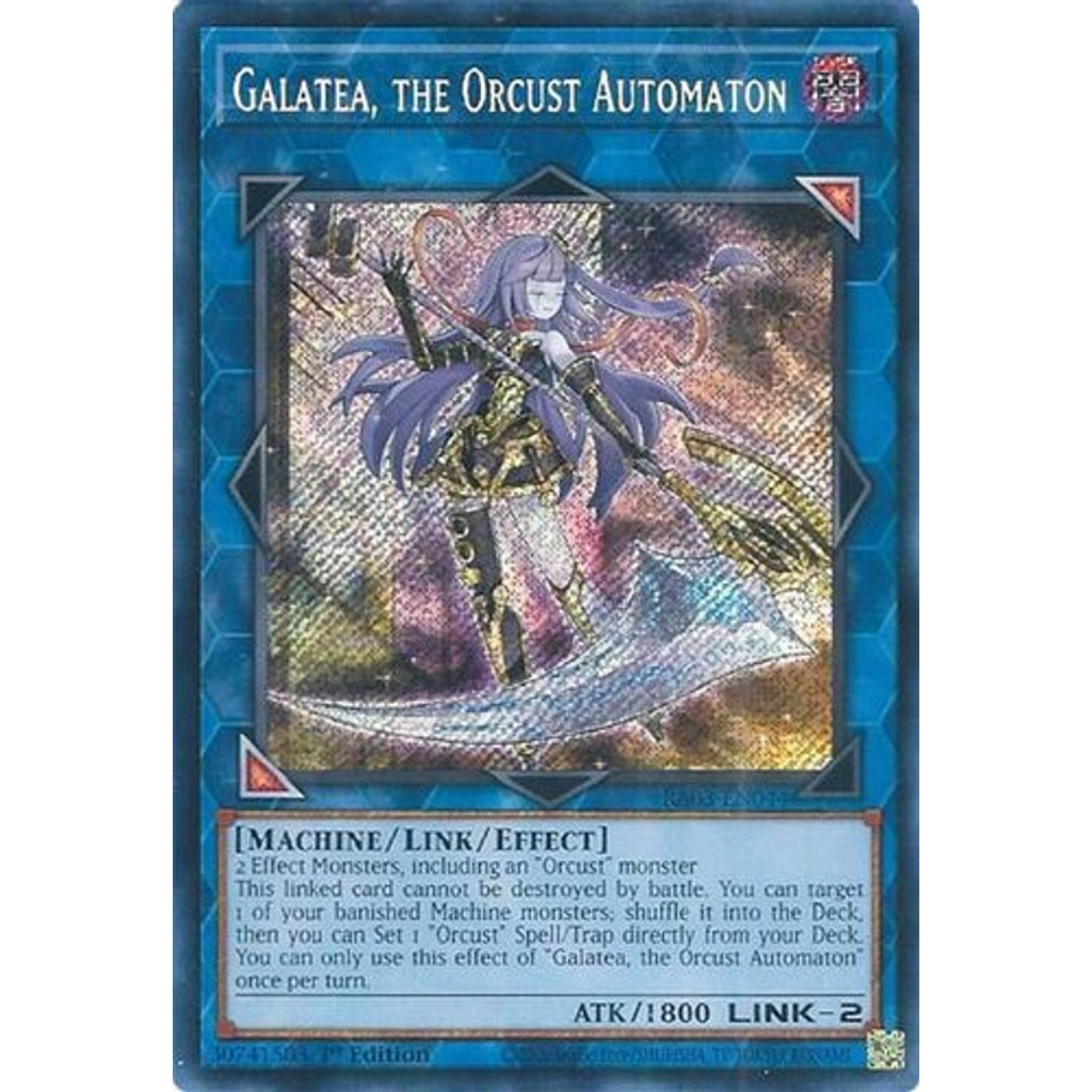 Thẻ bài YUGIOH - TCG - Galatea, the Orcust Automaton - RA03-EN044 ...