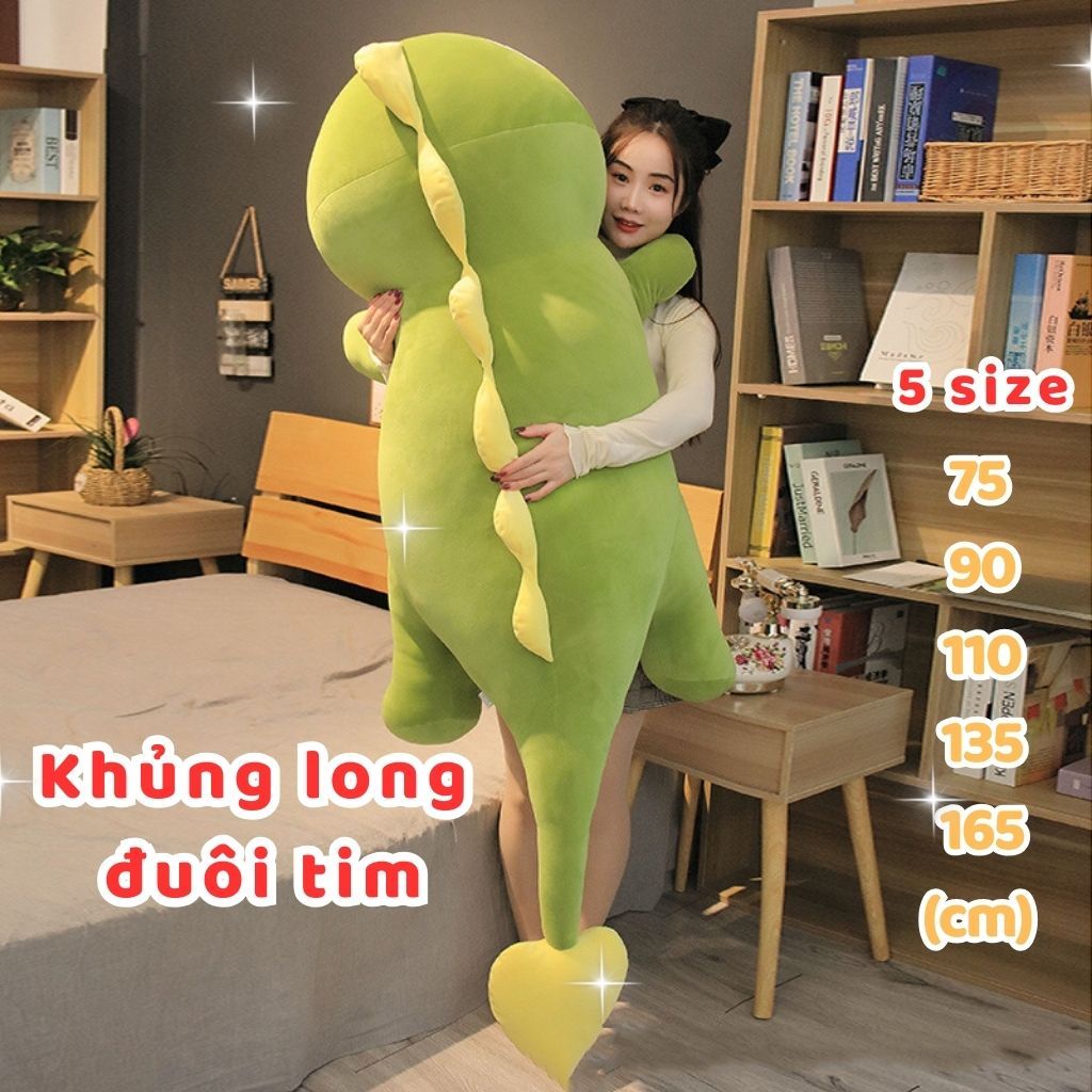 (Hỏa tốc 2h) Gấu bông khủng long, gấu ôm nằm, gấu dài cute TA STORE ...