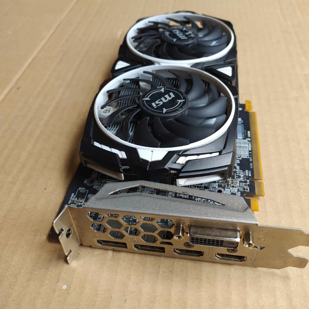 Card đồ hoạ MSI RX 570/ RX 580 8gb full cổng và 1 cổng dvi | Shopee ...