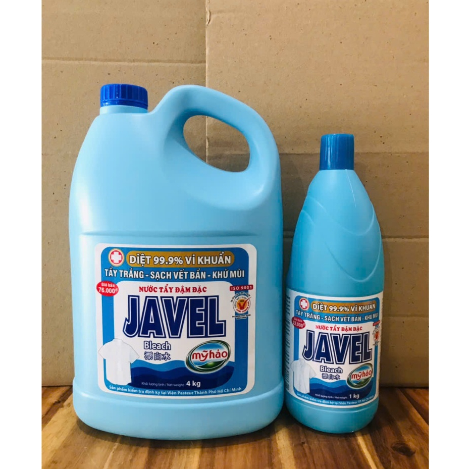 [ Hỏa Tốc ] Nước Tẩy Đậm Đặc - JAVEL - Mỹ Hảo ( 4Kg/1Kg ) | Shopee Việt Nam