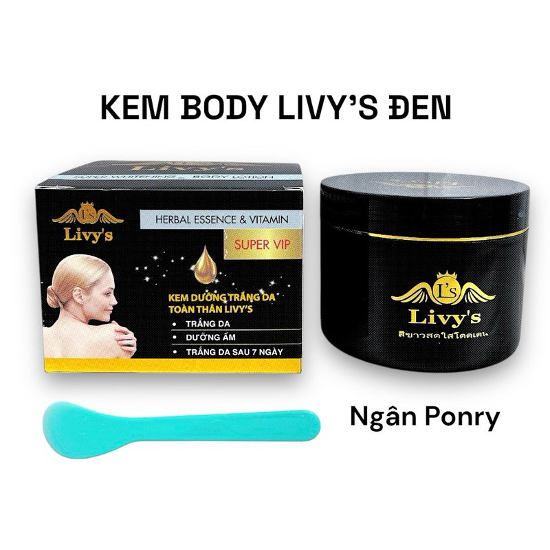 (Chính hãng) Kem Body Livy’s Hộp Đen Chuyên Dưỡng Sáng Da Và Dưỡng Ẩm ...