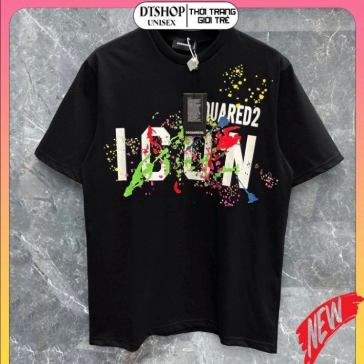 Áo Phông Nam Dsquared 2 ICON Vảy Sơn Đủ Tem Mác DSQ Chính Hãng Chất ...