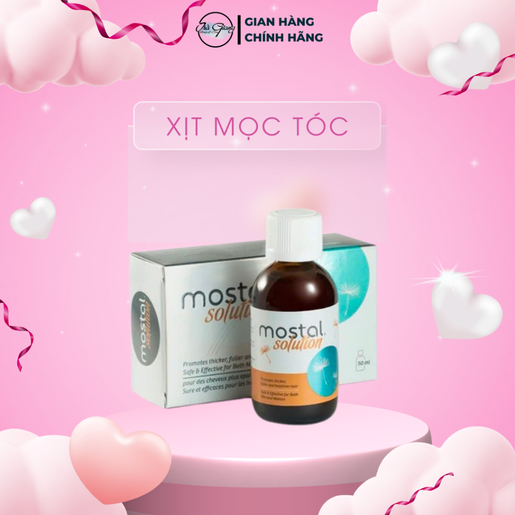 Serum Dưỡng Tóc Mostal Solution – Xịt Dưỡng Giúp Tóc Chắc Khỏe | Shopee ...