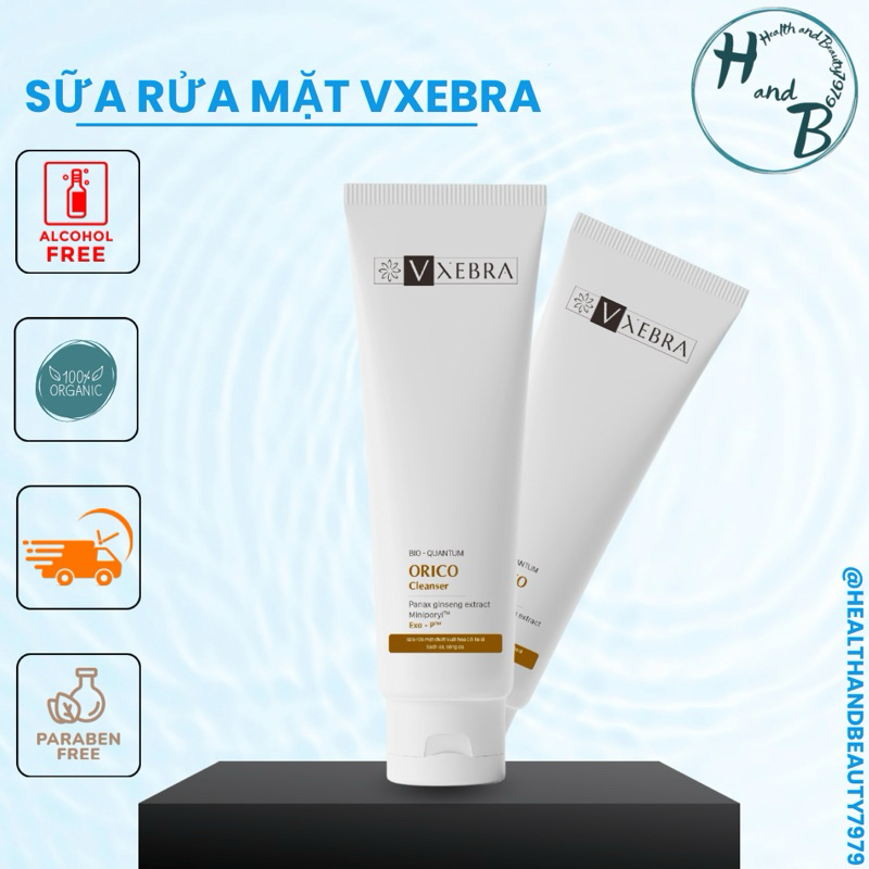 Sữa rửa mặt thiên nhiên cho mọi loại da VXEBRA 100g/ tuýp | Shopee Việt Nam