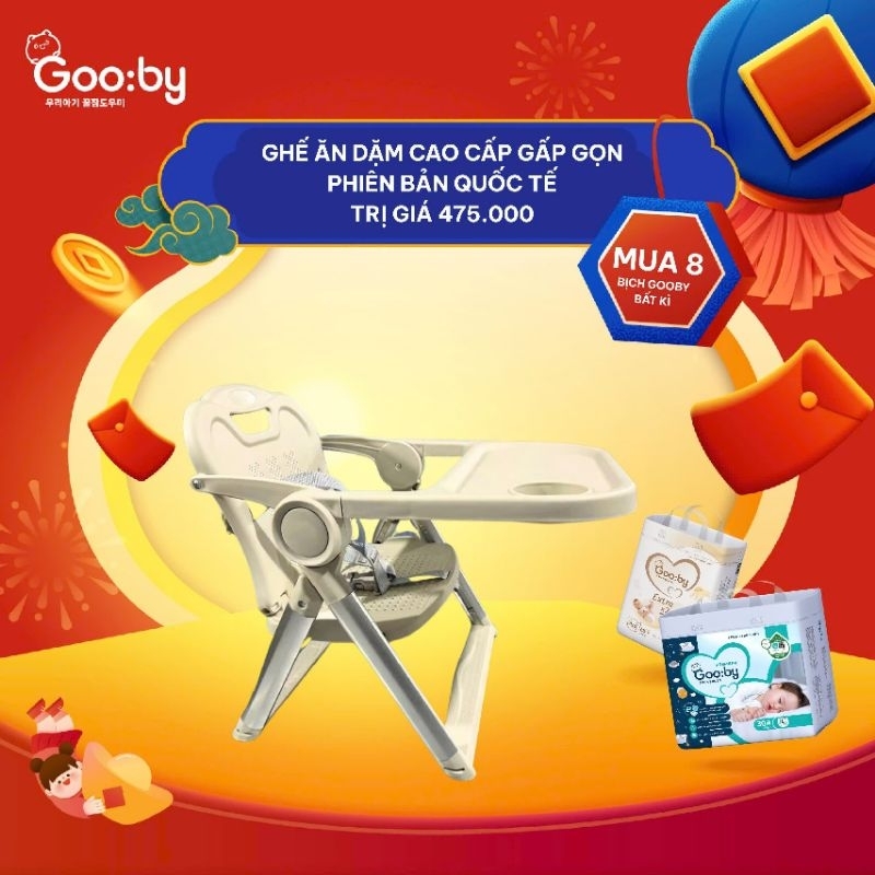 Ghế ăn dặm Gooby | Shopee Việt Nam