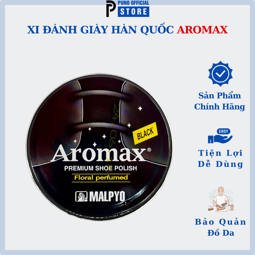 [CHÍNH HÃNG] XI ĐÁNH GIÀY HÀN QUỐC AROMAX – BẢO VỆ & LÀM MỚI GIÀY DA ...