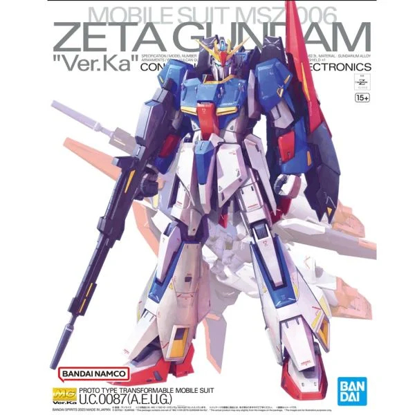 Mô Hình MG 1/100 Zeta Gundam Ver Ka | Shopee Việt Nam