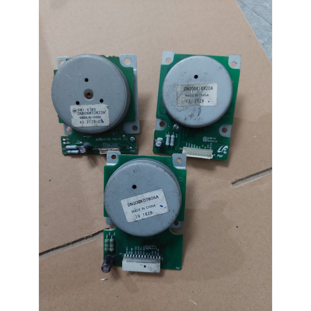 Motor combo42 gồm: motor RM1-6786, DNQ05K16W20A, DNQ05K07W06A ( bóc máy ...