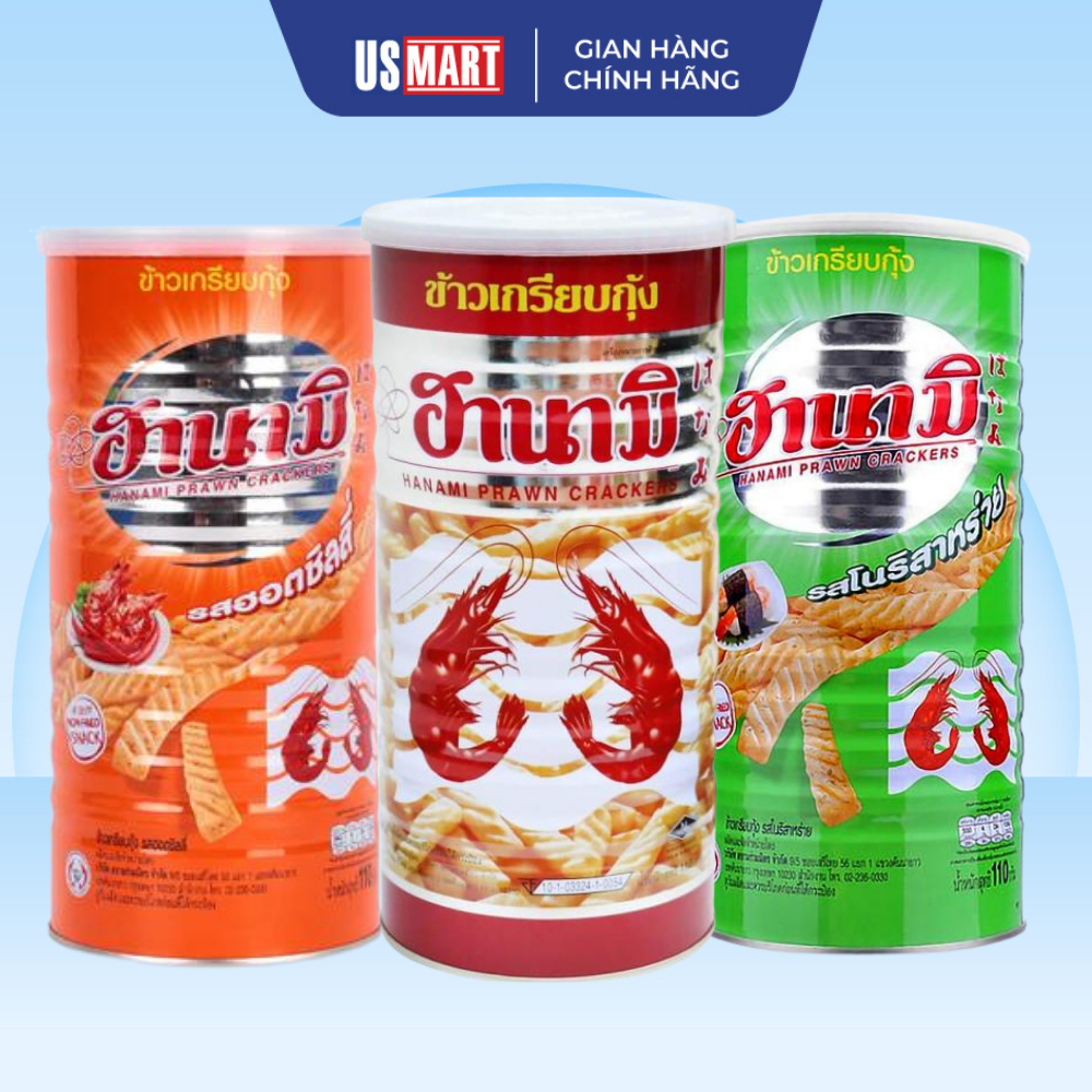 Snack Tôm Hanami 110g (Nhiều Vị) | Shopee Việt Nam