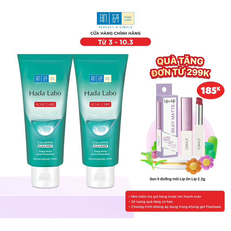 Combo 2 Sữa rửa mặt Hada Labo cho da dầu mụn, da nhạy cảm Hada Labo ...