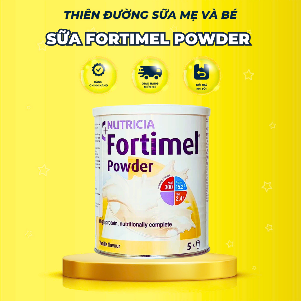 Sữa Fortimel Powder 335g dinh dưỡng cho người mới ốm dậy, người gầy suy ...