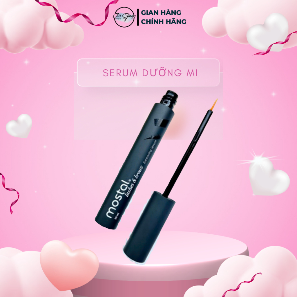 Serum dưỡng mi Mostal Lashes & Browns 10ml | Shopee Việt Nam