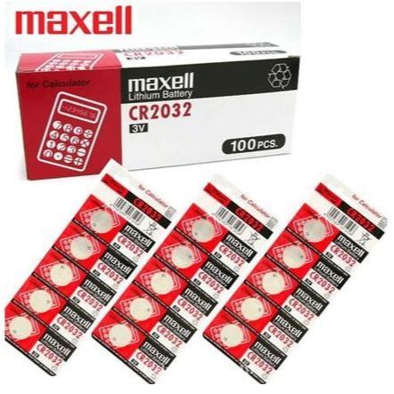 Pin CMOS Maxell CR2032 Lithium 3V ( 1 vỉ 5 viên)-CR2032 Lithium Battery ...