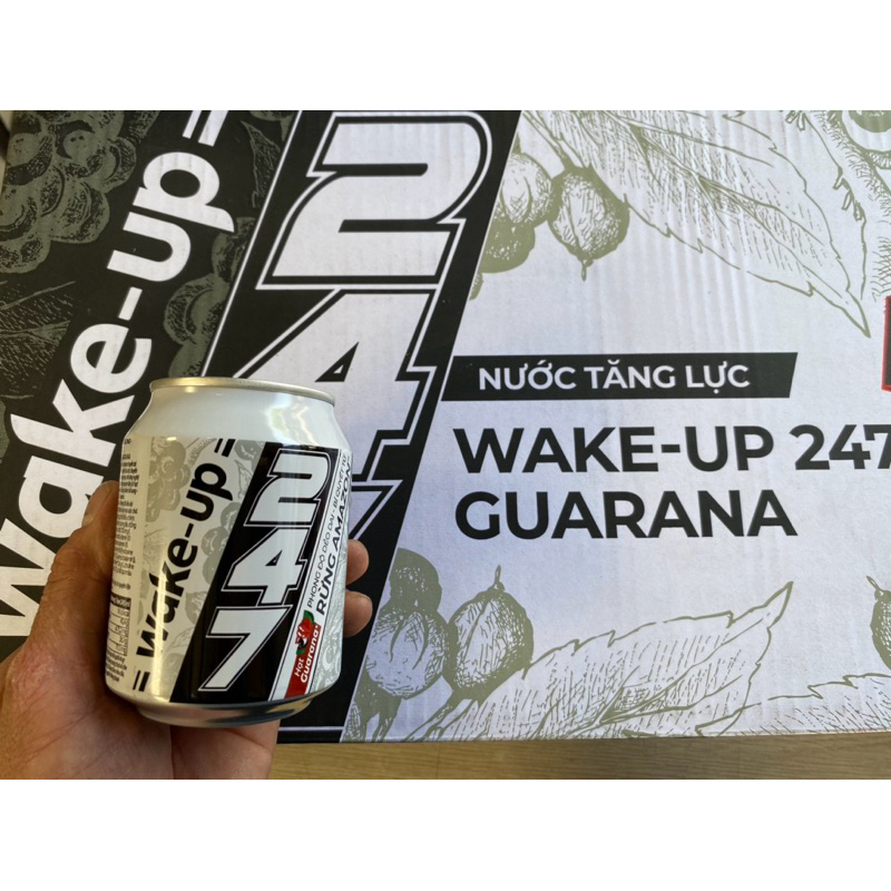 NƯỚC TĂNG LỰC WAKE-UP 247 GUARANA AMAZON ( Lốc 6 lon x 245ml/1 lon | Shopee Việt Nam