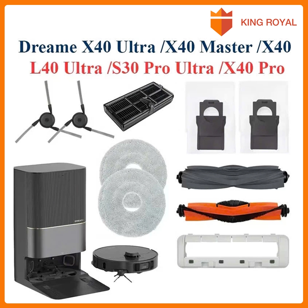 Phụ Kiện Robot Dreame X40 Ultra, X40 Master, L40 Ultra, S30 Pro Ultra ...
