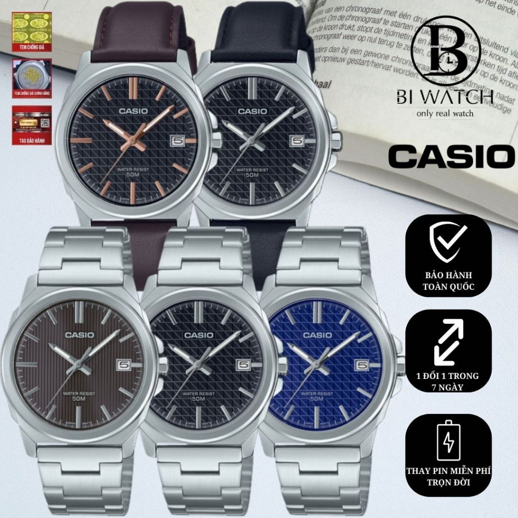 ĐỒNG HỒ NAM CASIO MTP-E720 || KÍNH CONG || CHÍNH HÃNG | Shopee Việt Nam