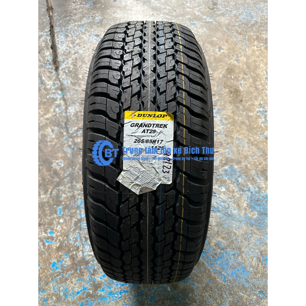Lốp Dunlop 265/65R17 GRANDTREK AT25 ( Ford OE: Ranger XLT ) date 2023 | Shopee Việt Nam