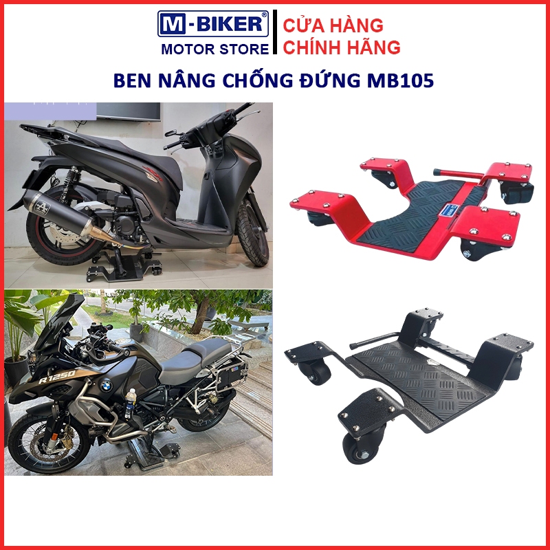 Tổng hợp các loại ben nâng di chuyển dành cho xe có chân chống đứng ...